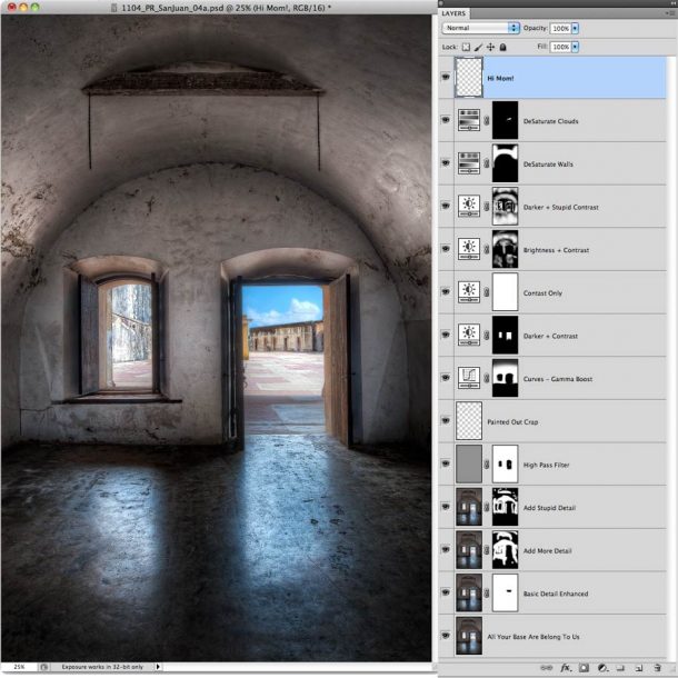 HDR Photo Post Processing - Color Correction - Finishing
